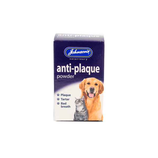 Johnson's Anti-plaque Powder for Dogs & Cats – Creature Comforts Glasgow